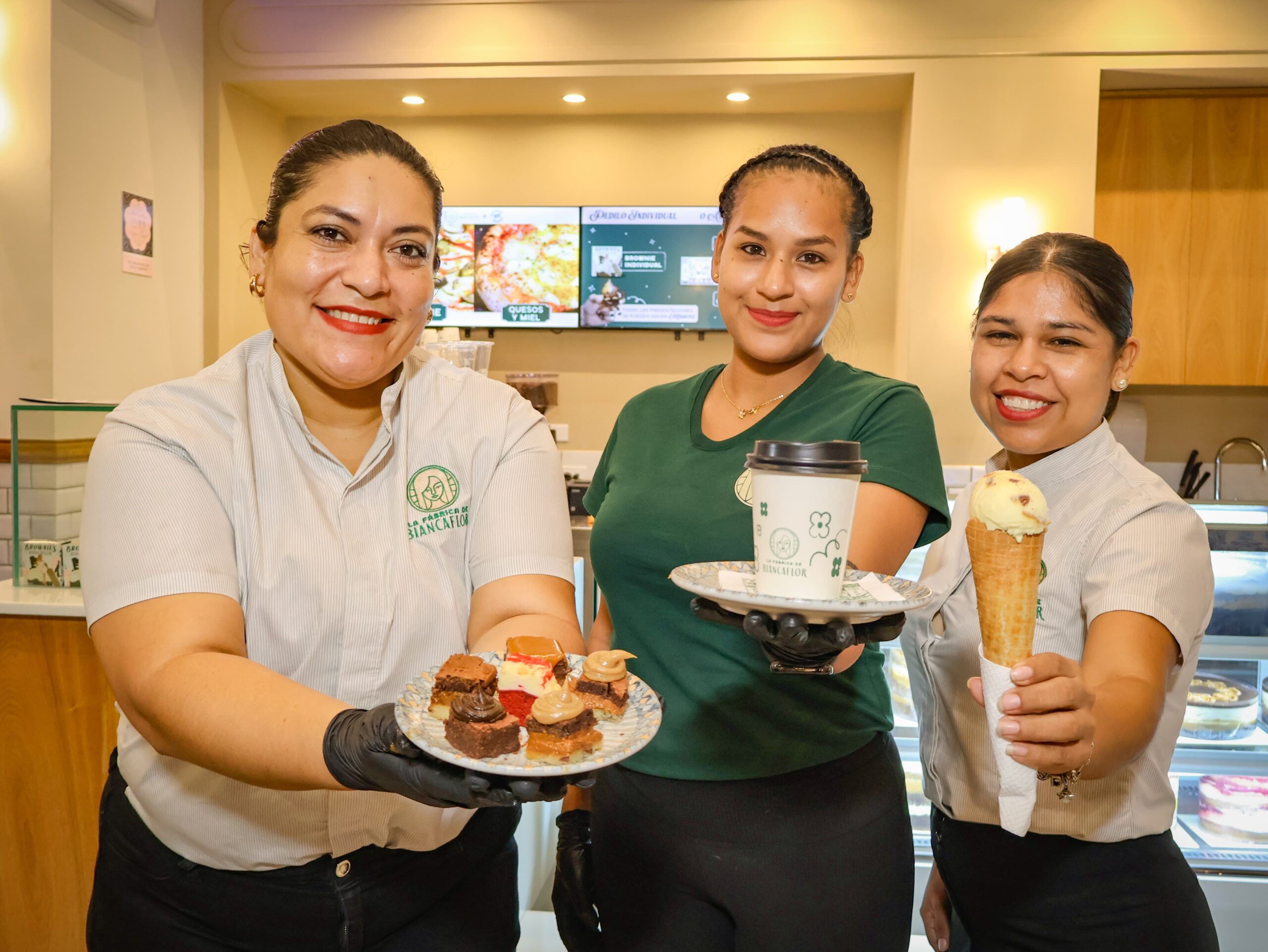 BIANCAFLOR, CON SUS BROWNIES Y TODO, AHORA ESTÁ EN LA BANZER - Okey Bolivia